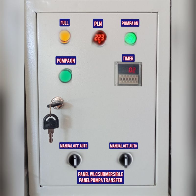 Jual panel wlc submersible, panel pompa transfer (filter),1 panel 2 ...