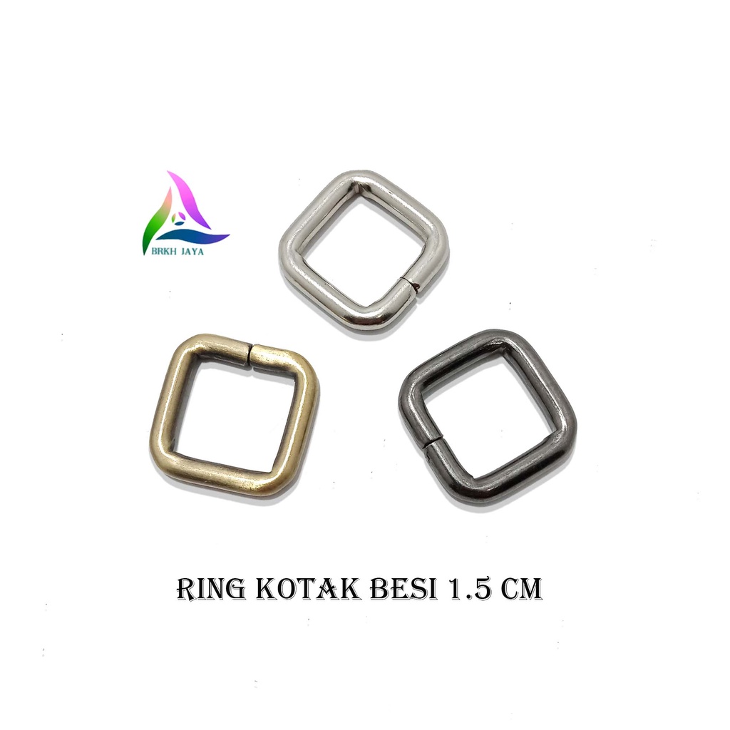 Jual RING KOTAK TAS BESI UKURAN 1.5 CM TEBAL PREMIUM | Shopee Indonesia