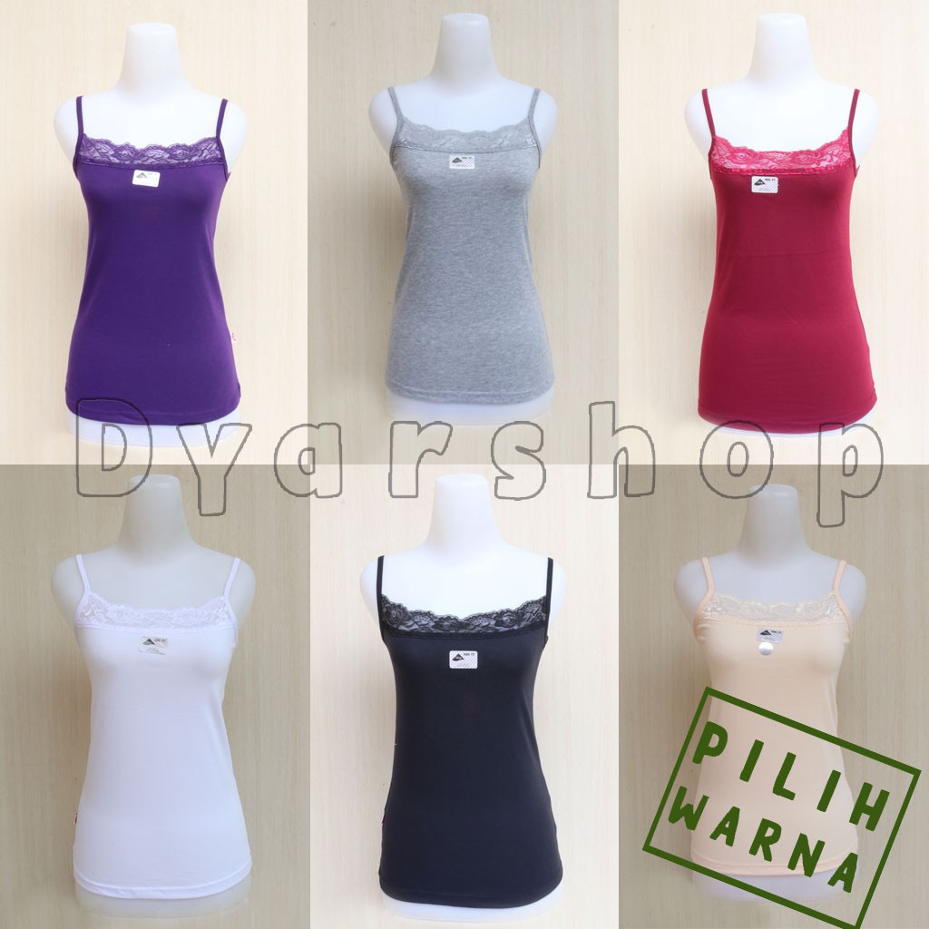 Jual Tanktop Lutty Renda Depan Tali Kecil | Lutty Pakaian Dalam Wanita ...