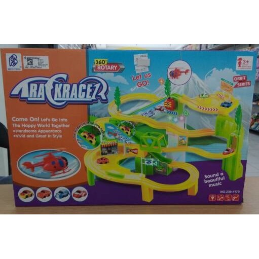 Jual MAINAN ANAK TRACK RACE 1 RAIL TRACK WITH SOUND AND LIGHT TRACKING ...