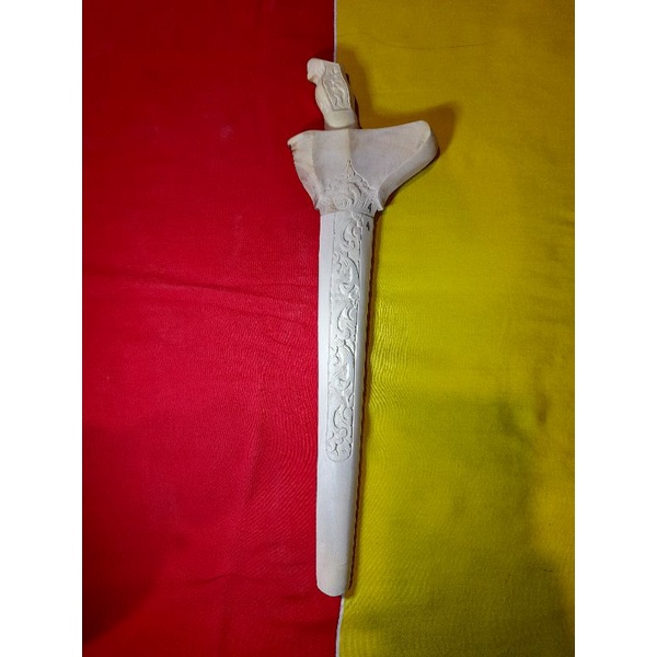 Jual warangka keris patrem 30cm | sandang walikat | antik ukir | deder keris | hulu keris tulang ...
