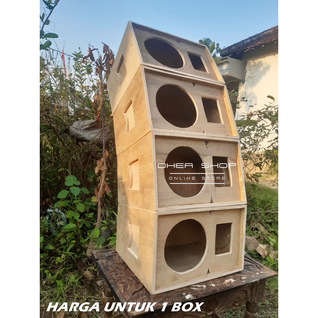 Jual Box Speaker 6 inch Line Array SIngle Tweter Kotak Audax AX65 ...