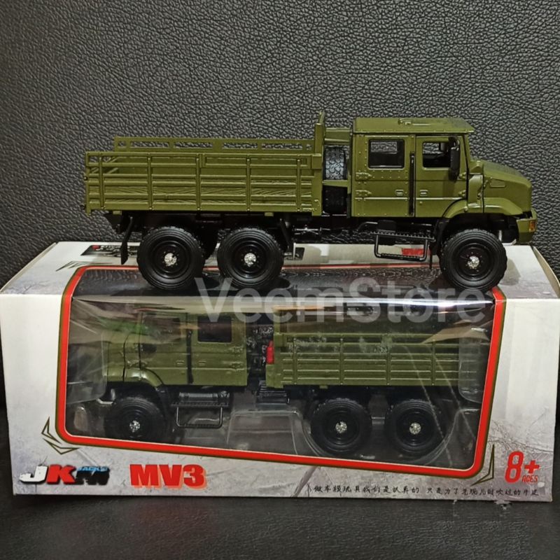 Jual Die Cast 1:28 Truck Army Tronton 6ban [open all doors] JackieKim ...