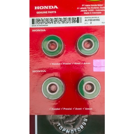 Jual BEARING HONDA ALF6201 BANTALAN BOLA RODA DEPAN VARIO MATIC HONDA ...