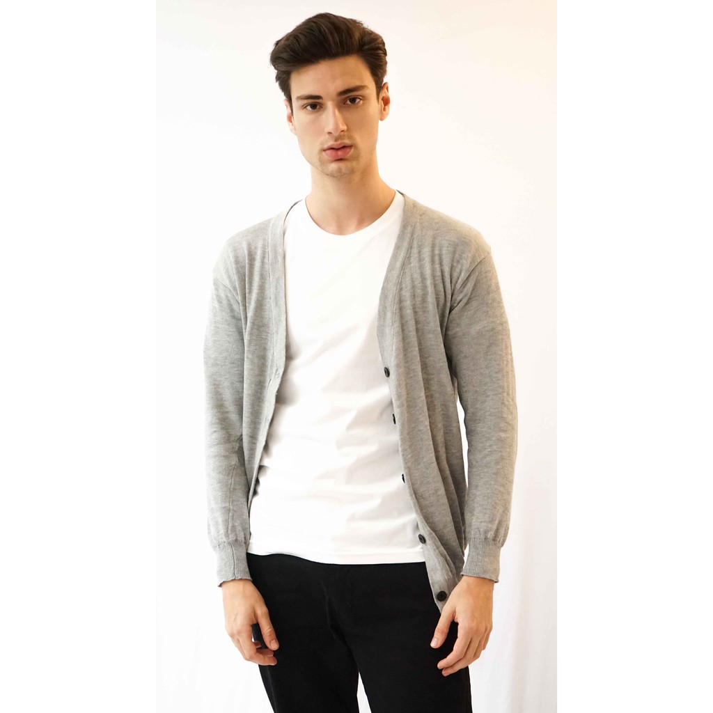 Jual Houseofcuff Cardigan Pria Oversize Korea Big Size Jumbo Abu ...