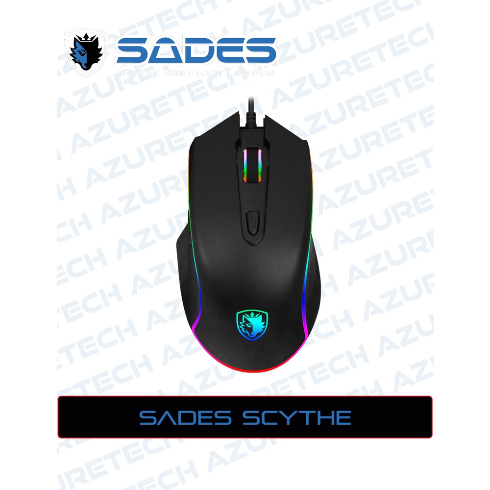 Jual Sades Scythe RGB Gaming Mouse | Shopee Indonesia
