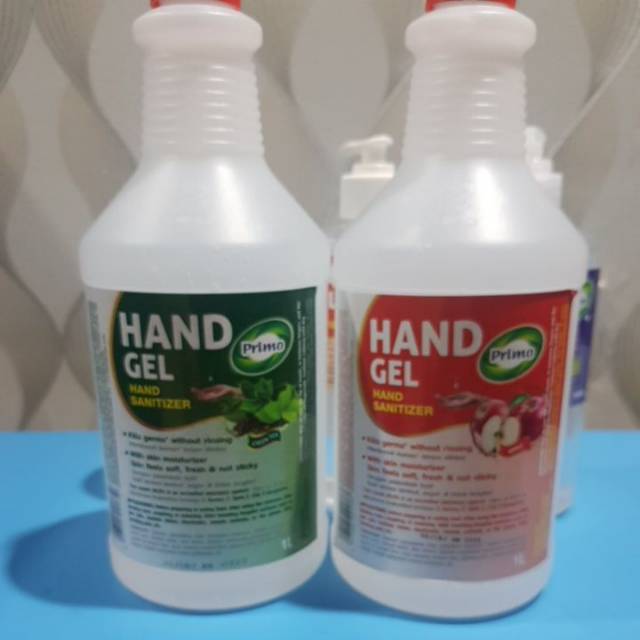Jual PRIMO Hand Gel Sanitizer 1 Liter ( Refill) | Shopee Indonesia