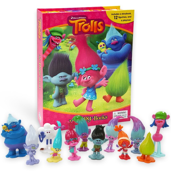 Jual My Busy Book Dreamworks Trolls | Shopee Indonesia