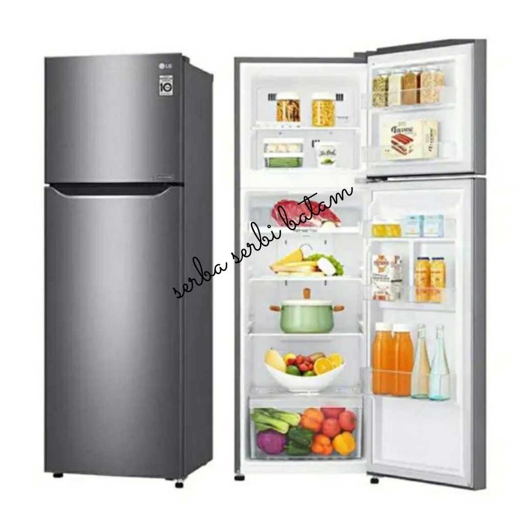 Jual LG GN-B272SQCB Kulkas 2 Pintu 272L gross/ 254L nett Smart Inverter BATAM | Shopee Indonesia