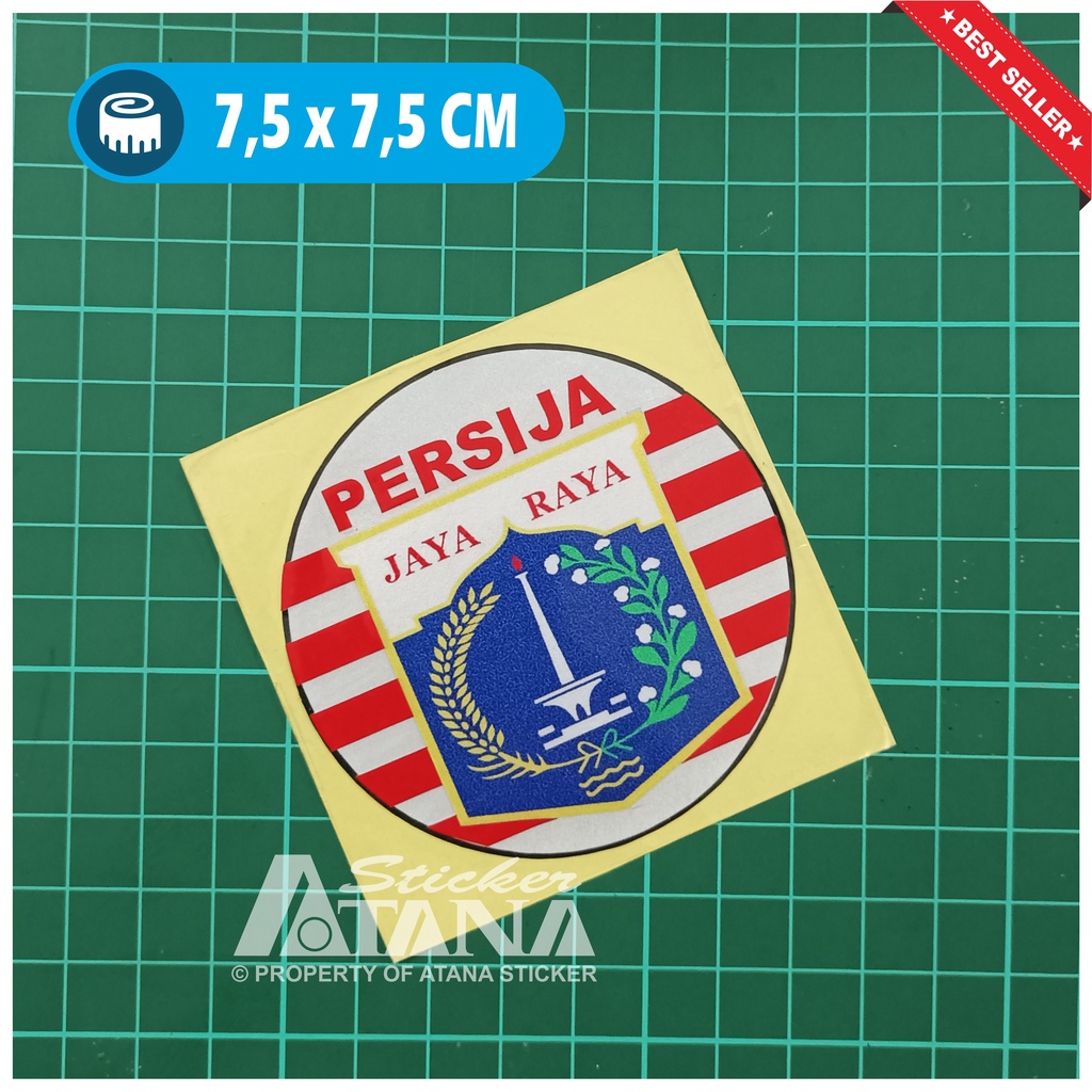 Jual Stiker Persija Jakarta Cutting Sticker Bola The Jakmania Macan ...