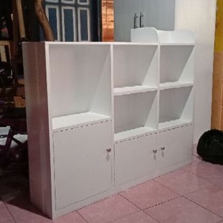 Jual Rak buku minimalis dari kayu ukuran 120x25x80 | Shopee Indonesia