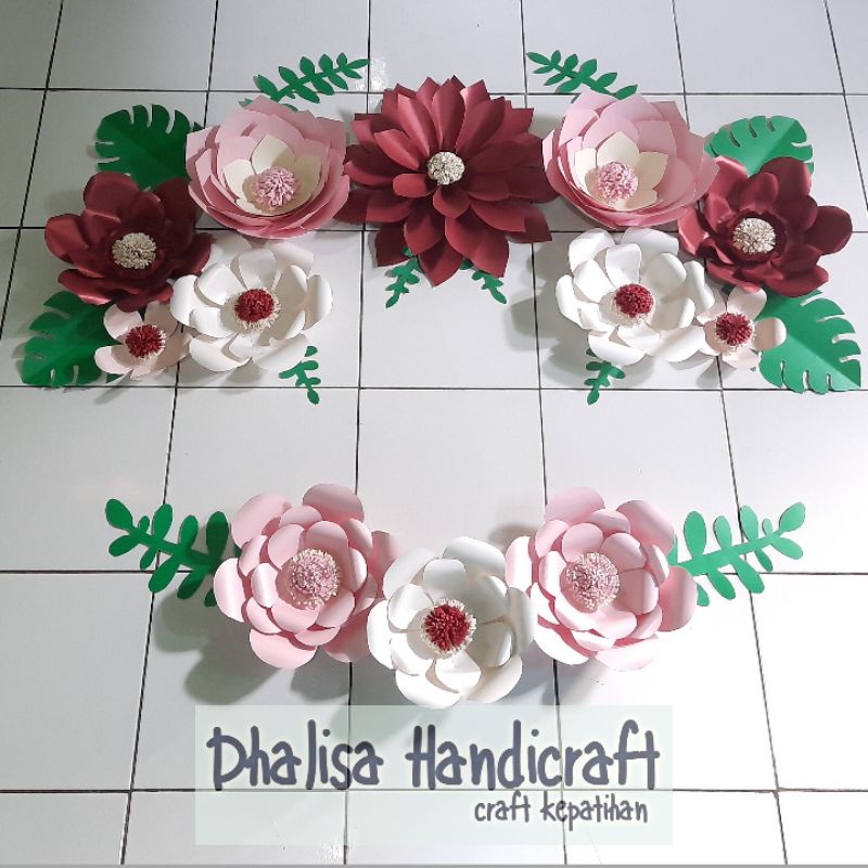 Jual Paperflower Decoration | Dekorasi Bunga Kertas | Paper Flowers ...