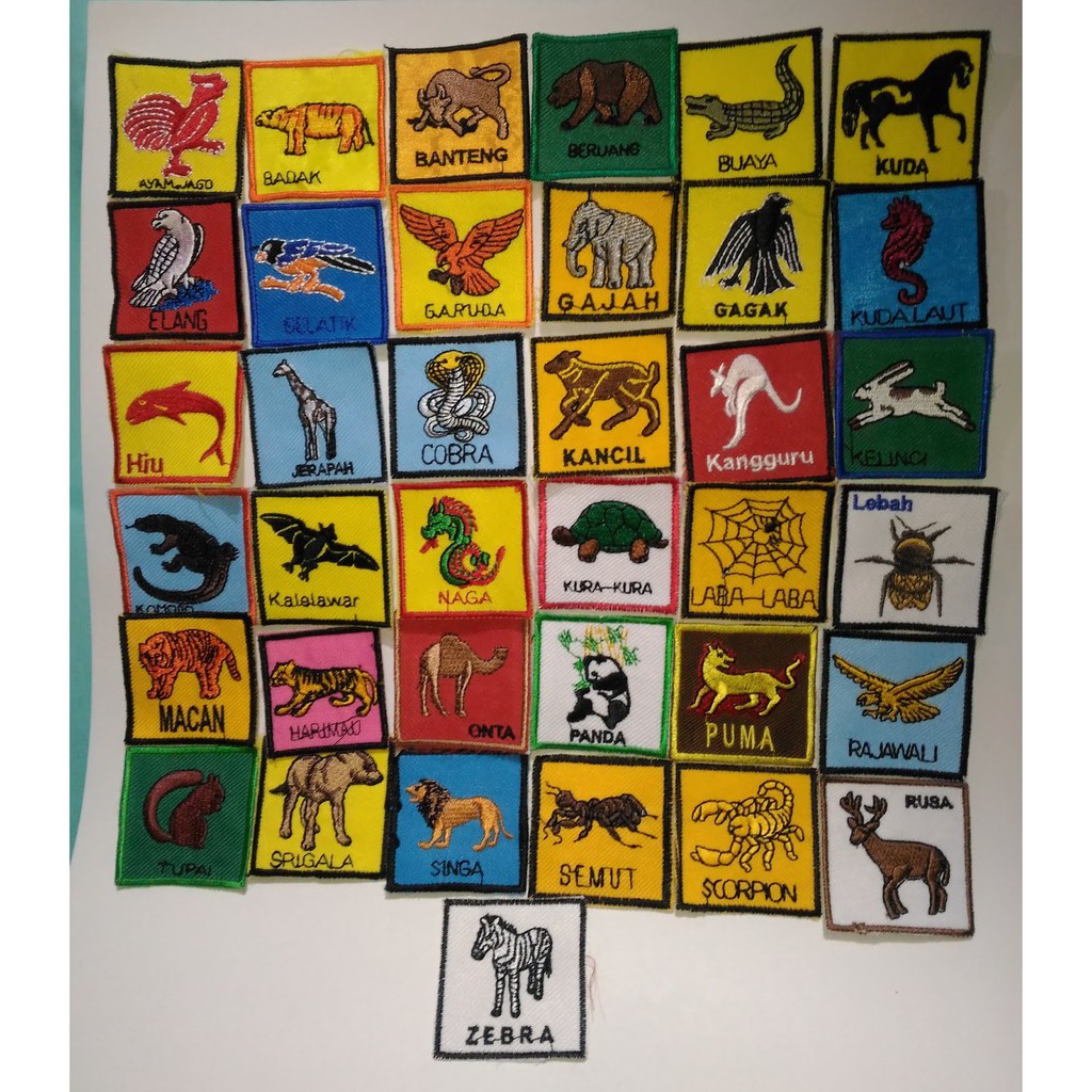 Jual Bendera Regu Pramuka Panda READY STOCK | Shopee Indonesia