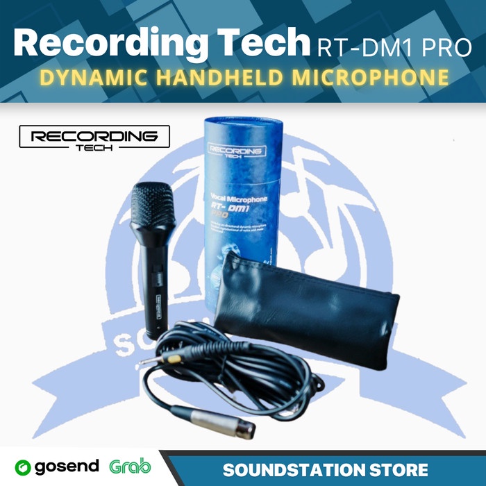 Jual RECORDING TECH RT-DM1 PRO Dynamic Microphone - Mic Dinamik Karaoke ...