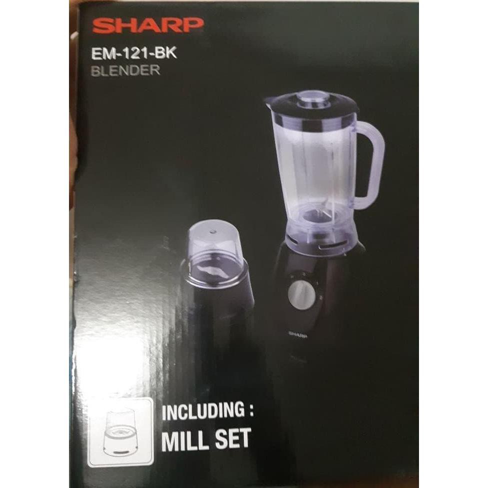 Jual SHARP Blender Plastik 1.25 Liter - EM-121-BK | Shopee Indonesia