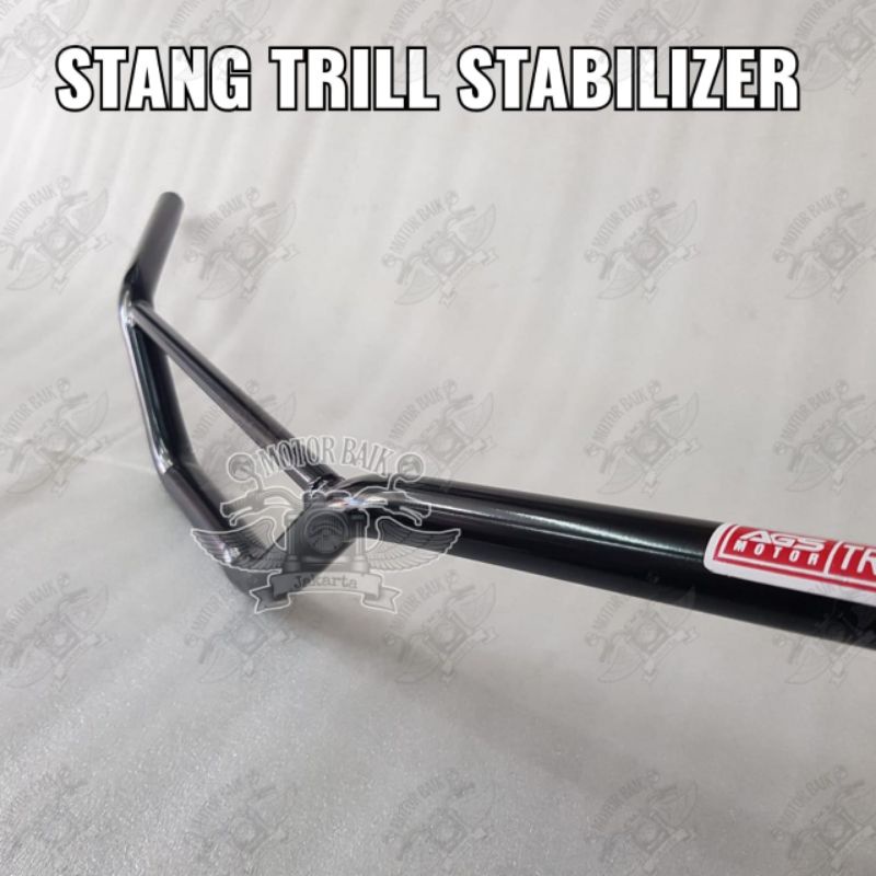 Jual Stang setang trill trail besi hitam universal semua motor custom 7 ...
