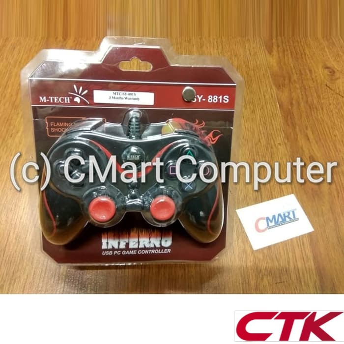 Jual M-TECH Stick Gamepad USB PC Joystick Joystik Controller - MTC-SY-881S ORIGINAL | Shopee ...