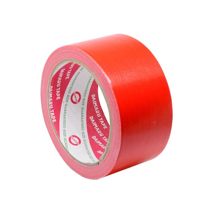 Jual Cloth Tape Daimaru warna merah 48 mm x 12 m Lakban kain besar ...