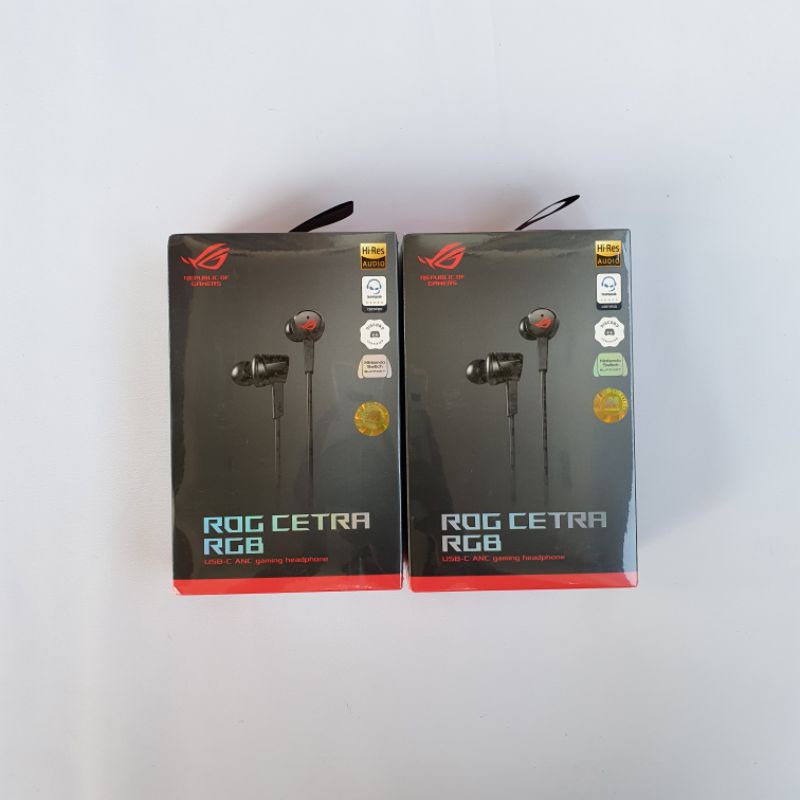 Jual ASUS ROG Cetra USB C RGB Gaming Headphone Earphone Headset Earbuds ...