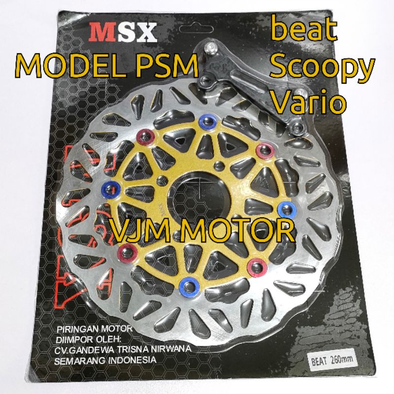 Jual Disc brake Beat model psm piringan cakram beat Vario Scoopy ukuran ...