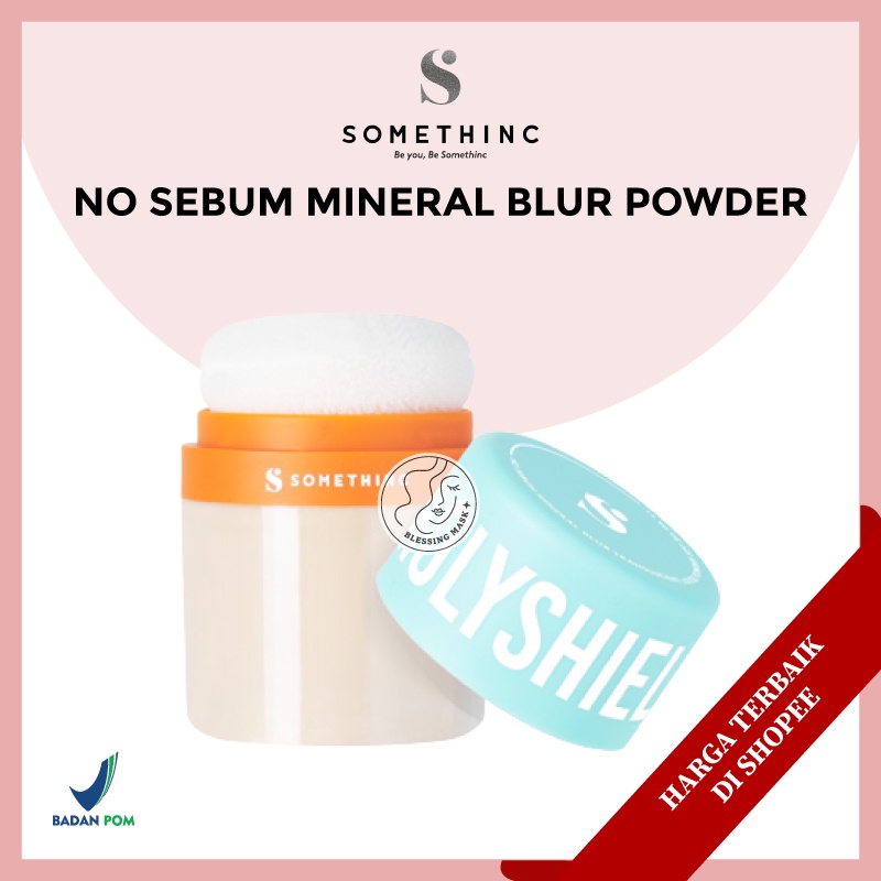 Jual SOMETHINC No Sebum Mineral Blur Translucent Loose Powder SPF 30 ...