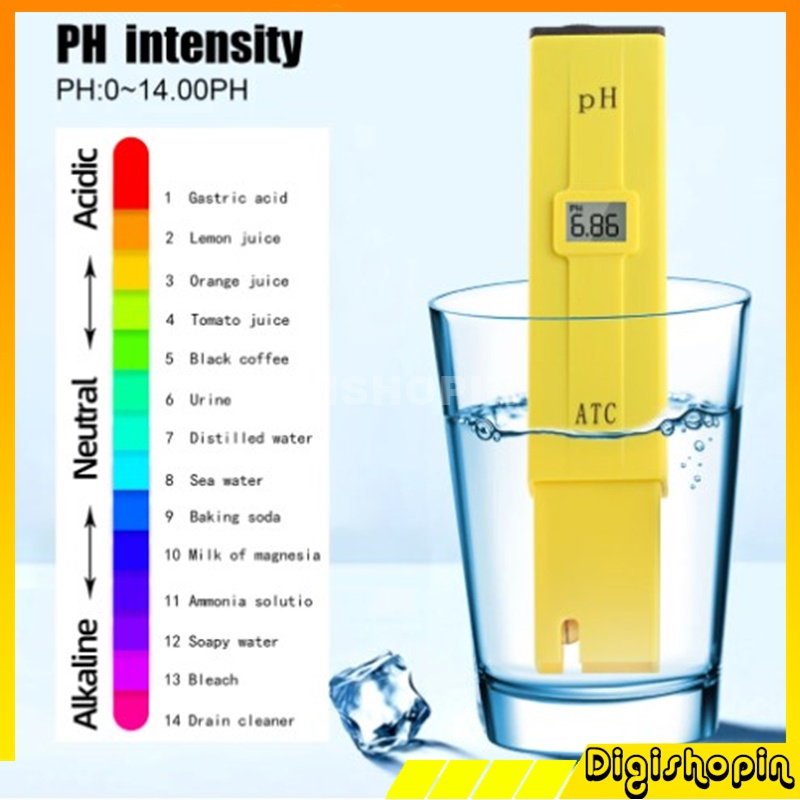 Jual PH Tester Alat Ukur Uji PH Meter Tester Pen Air Minum/Akuarium ...