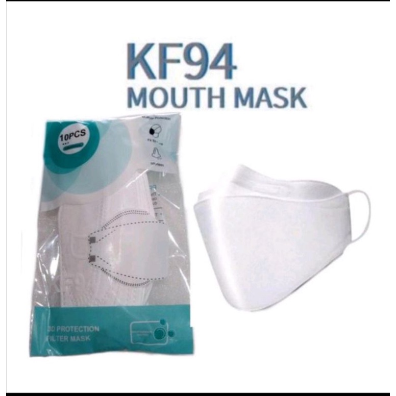 Jual Masker KF94 isi 10 Pcs | Shopee Indonesia