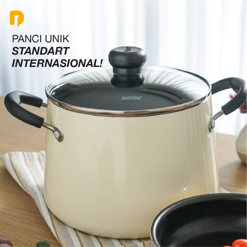 Jual Maxim Vogue Dutch Oven 20cm dan Maxim Pan 16cm Yellow | Shopee ...