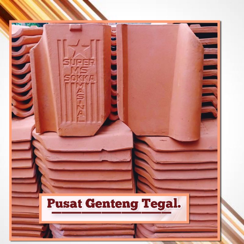 Jual Genteng Sokka Masinal Asli Kebumen/Banyumas Original | Genteng ...