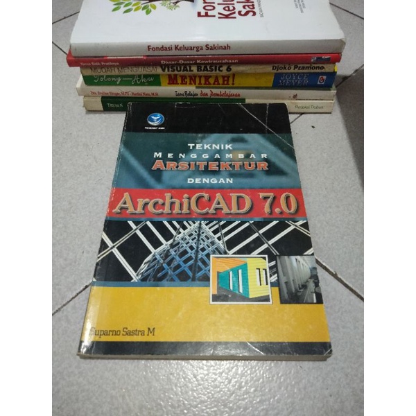 Jual buku original - teknik menggambar arsitektur dengan archicad 7.0 ...