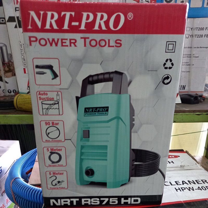 Jual Alat cuci mobil jet cleaner high pressure nrt rs75hd | Shopee Indonesia