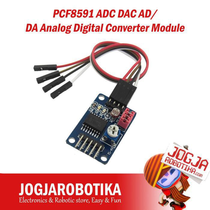 Jual PCF8591 ADC DAC AD/DA Analog Digital Converter Module | Shopee Indonesia