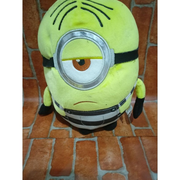 Jual (boneka pl) Minion Original Despicable Me costume jail | Shopee ...