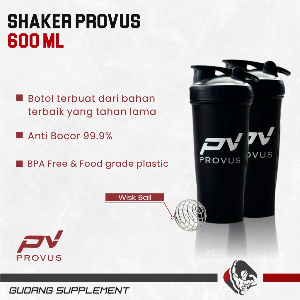 Jual Shaker PV Provus 600 ML BPA Free Original | Shopee Indonesia