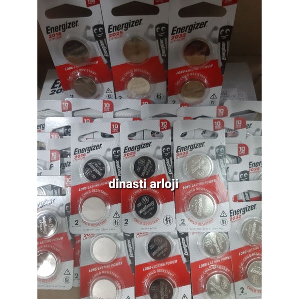Jual baterai energizer original buat / jam tangan /komputer/timbangan ...