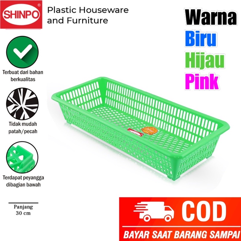 Jual Keranjang Panjang Serbaguna Shinpo SIP 211 Keranjang Resi ...