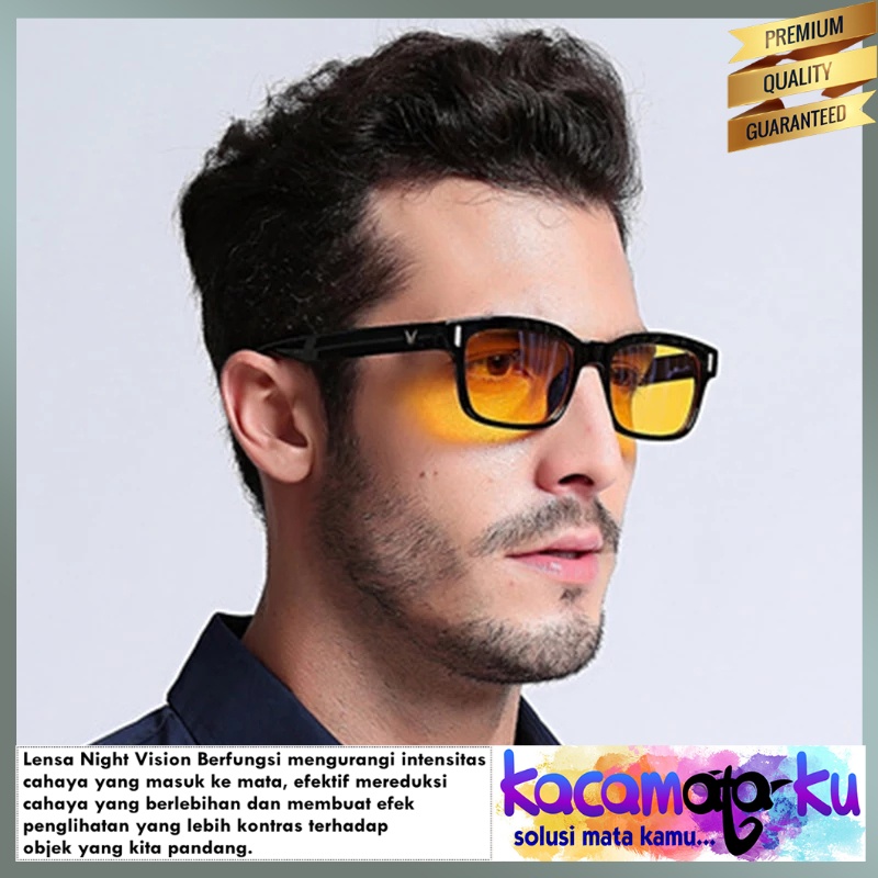 Jual Kacamata Minus Plus Lensa Night Vision / Kacamata Minus Warna ...