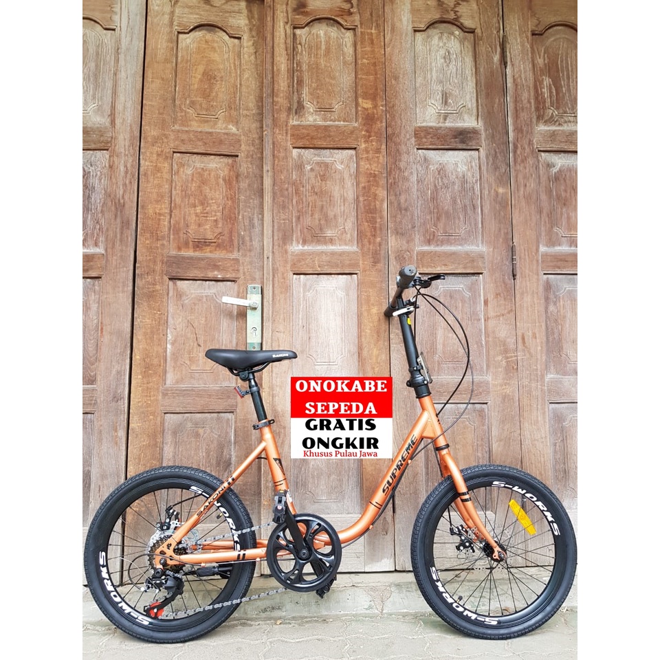 Jual SEPEDA MINI 20 SUPREME MINION | Shopee Indonesia