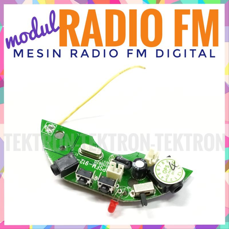 Jual Modul Penerima Radio FM Rangkaian MURAH SEKALI Stereo | Shopee ...