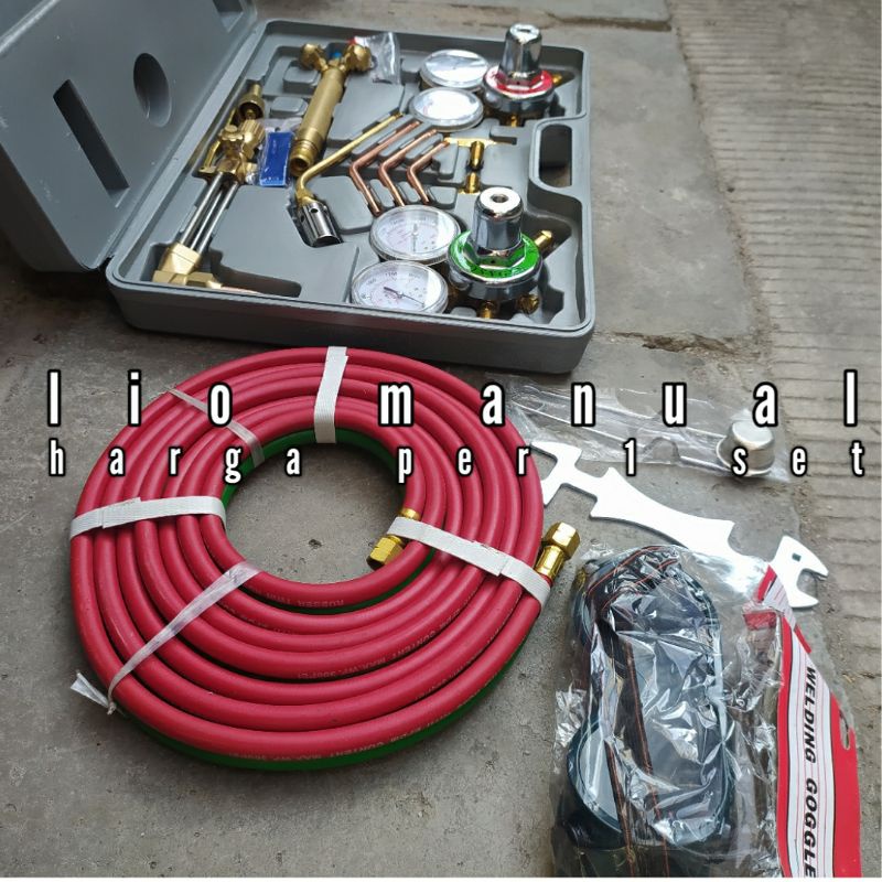 Jual Welding Cutting Set Alat Las Oxygen Acetylene | Shopee Indonesia