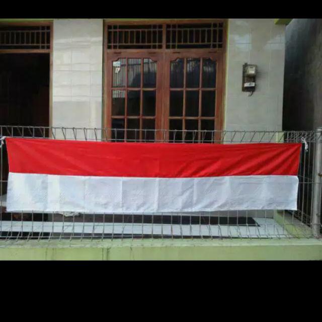 Jual Bendera Resplang Panjang Ukuran 3 Meter Merah putih Resplang umbul ...