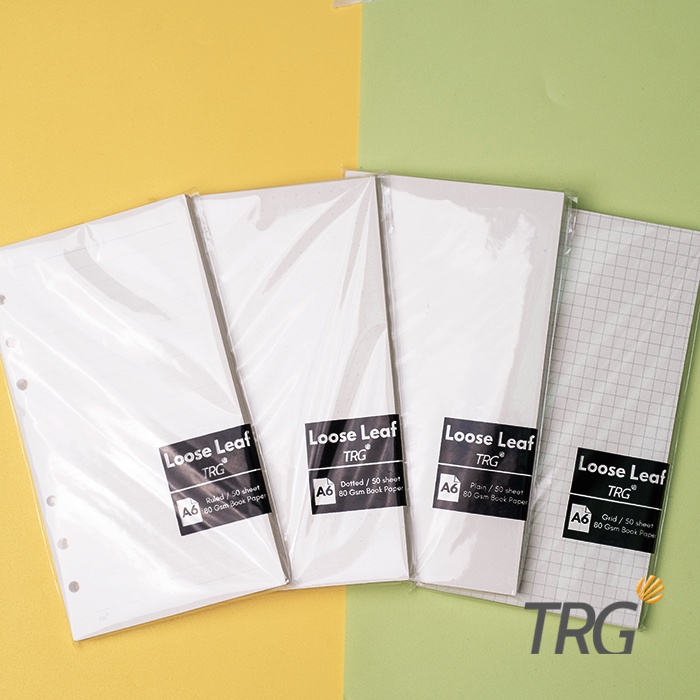 Jual TRG - Isi Loose Leaf Book Paper A6 TRG - Refill Binder Bookpaper ...