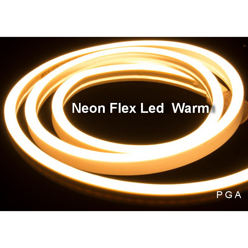 Jual Lampu Neon Flex LED Selang Flexible Sign Strip Fleksibel WARM ...