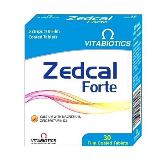Jual Vitabiotics Zedcal Forte (30 Tablet) | Shopee Indonesia