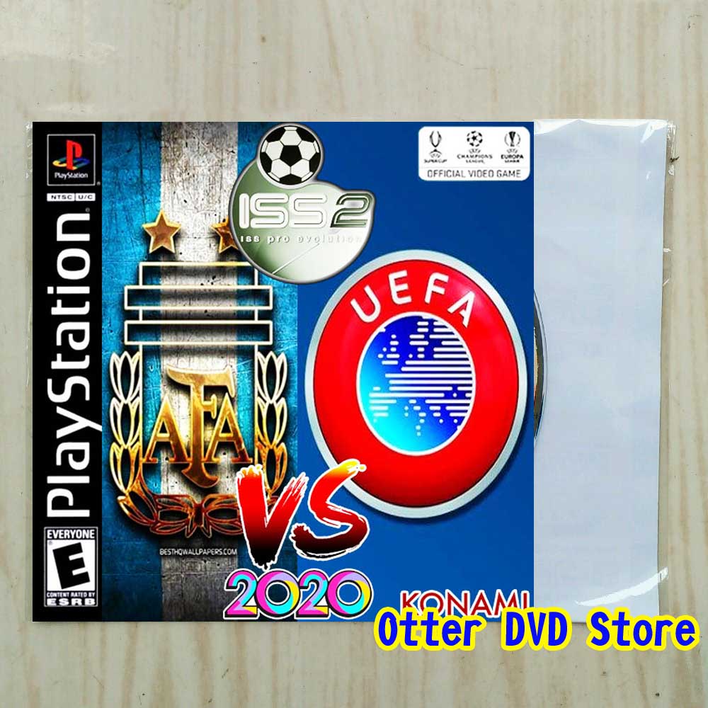 Jual Kaset CD Game Ps1 Ps 1 ISS Pro Evolution Soccer 2 - AFA vs UEFA 2020 | Shopee Indonesia