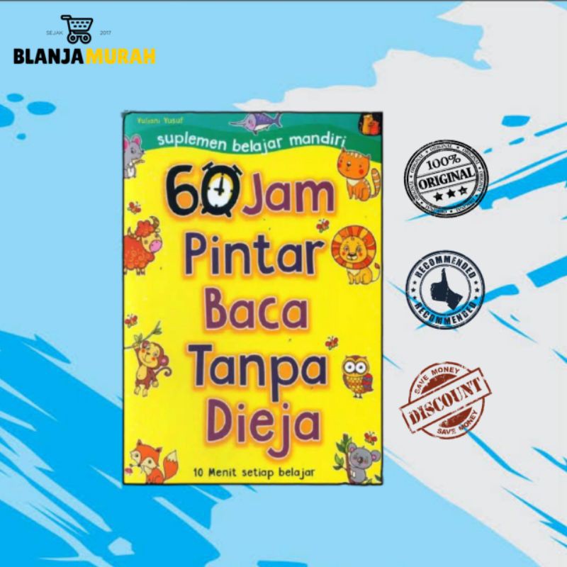 Jual 60 JAM PINTAR BACA TANPA DIEJA | Shopee Indonesia Jual 60 JAM PINTAR BACA TANPA DIEJA | Shopee Indonesia