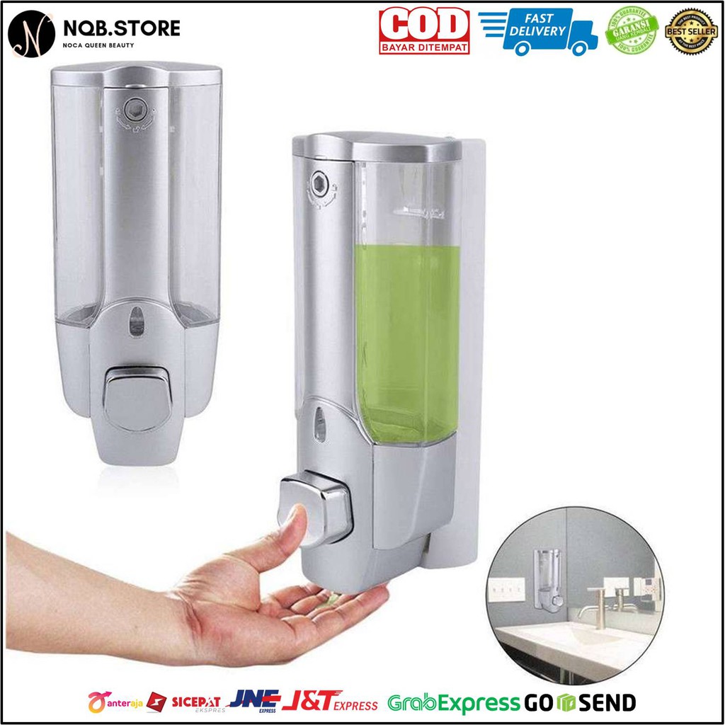Jual NQB - Dispenser Sabun Cair KAMAR MANDI Tempel Dinding Manual ...