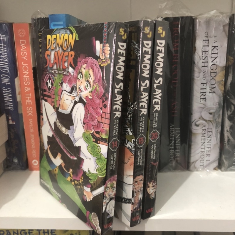Jual [NEW] DEMON SLAYER Vol 14/15/20 KIMETSU No YAIBA (English manga ...
