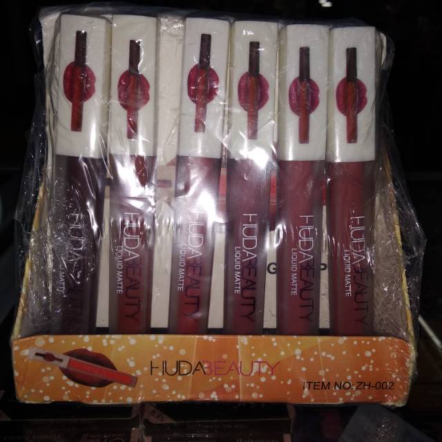 Jual Lipst Huda beauty/box | Shopee Indonesia