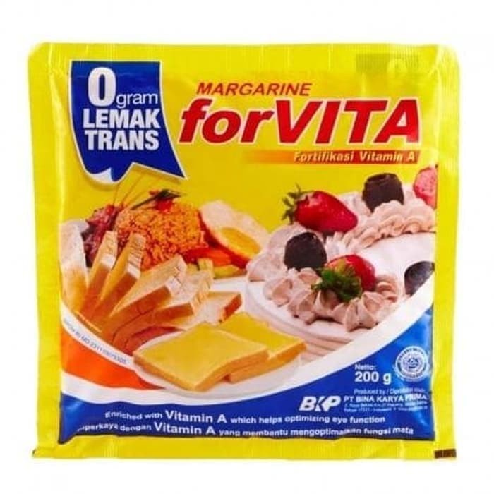 Jual Forvita Margarine Sch 200 Gr | Shopee Indonesia
